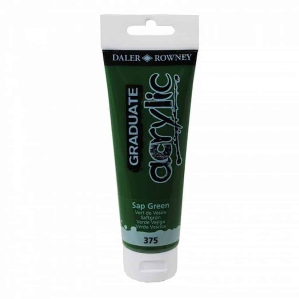 Graduate Acrylic Sap Green 375 - Georgiana Book shop